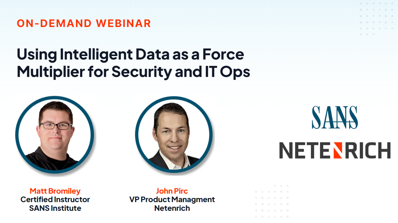 Data analytics platform for secure operations | Netenrich