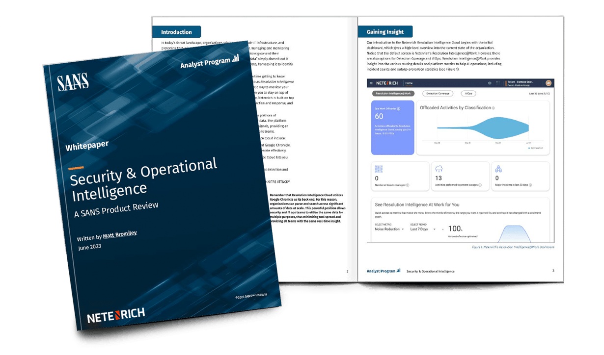 Security and Operational Intelligence: SANS Product Review